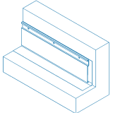alwitra® Aluminium WA 150 Flashing profile system